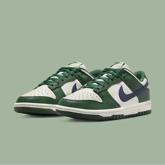 Nike | Shoes | Nike Dunk Low Retro Gorge Green Midnight Navy Womens ...